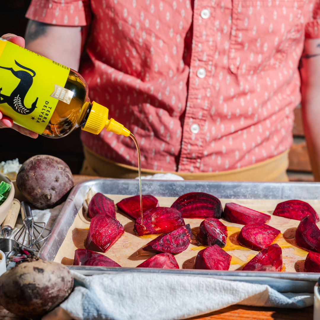 Beet Blueberry & Goat Cheese Salad – Terra Delyssa Canada